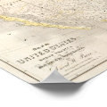 Map of the United States Of North America Poster | Zazzle.co.nz