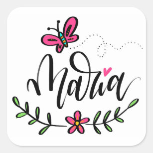 Maria Name Stickers | Zazzle NZ