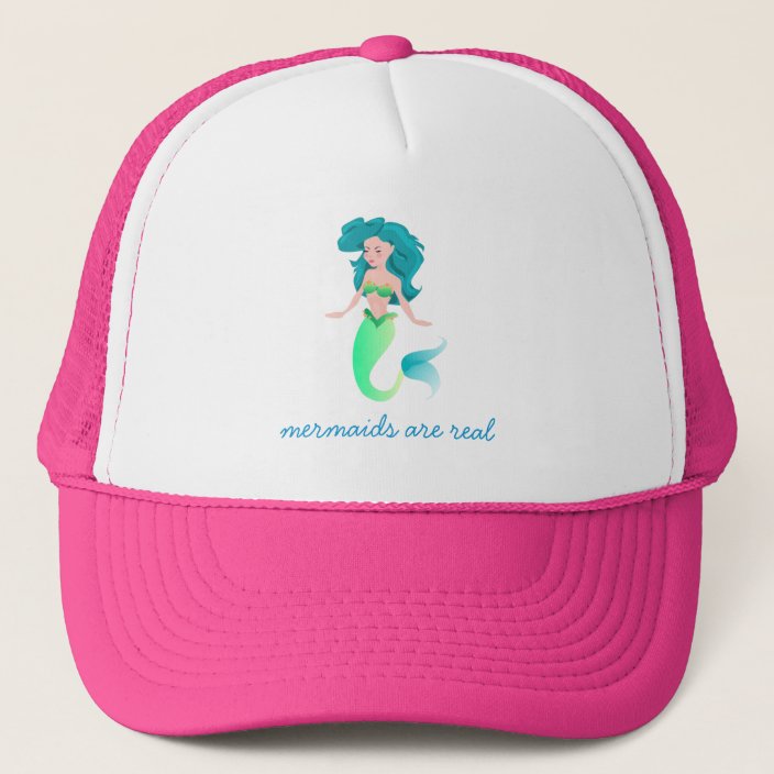 Mermaid Are Real - Cute Mermaid Cap | Zazzle.co.nz