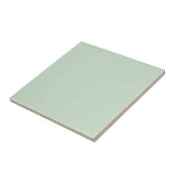 Mint Light Pastel Green Solid Colour SW 6736 Tile | Zazzle.co.nz