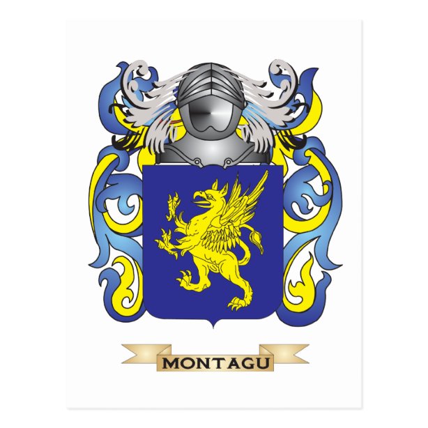 Montague Family Crest Gifts on Zazzle NZ
