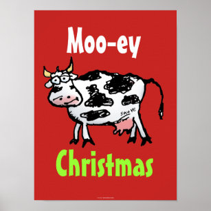 Moo Cow Posters & Photo Prints | Zazzle NZ