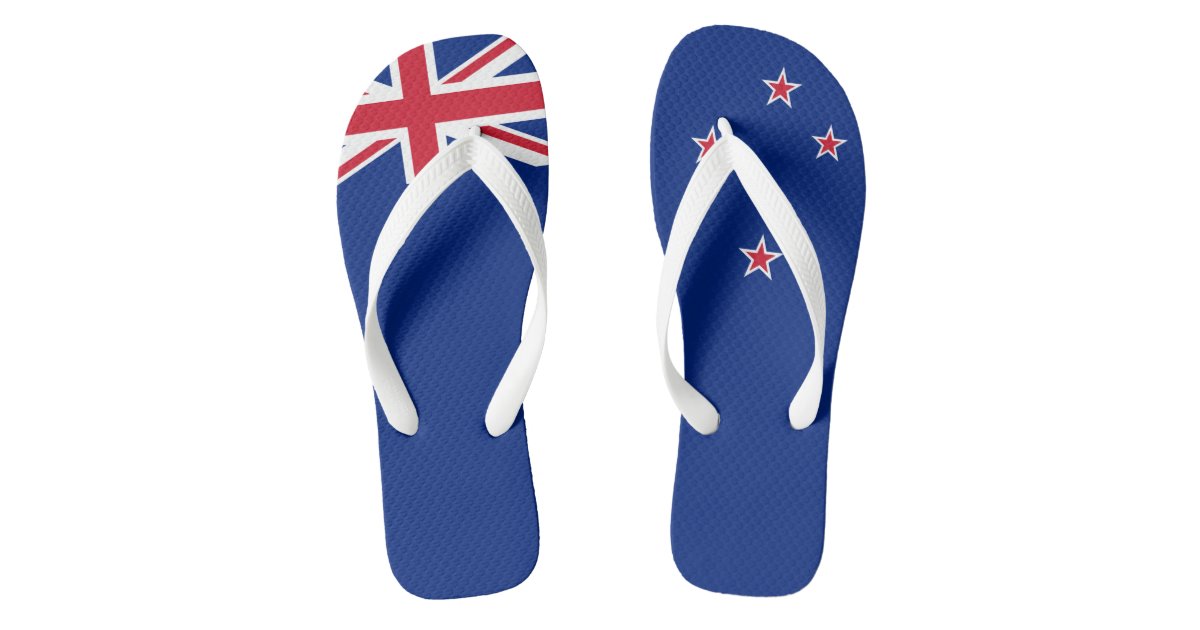 New Zealand flag Jandals | Zazzle.co.nz