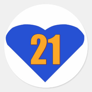 Custom 21st Birthday Stickers | Zazzle.co.nz