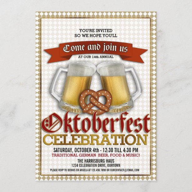 German Invitations | Zazzle NZ