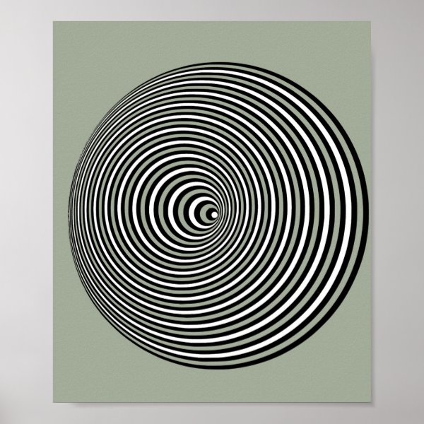 Optical Illusions Posters & Photo Prints | Zazzle NZ