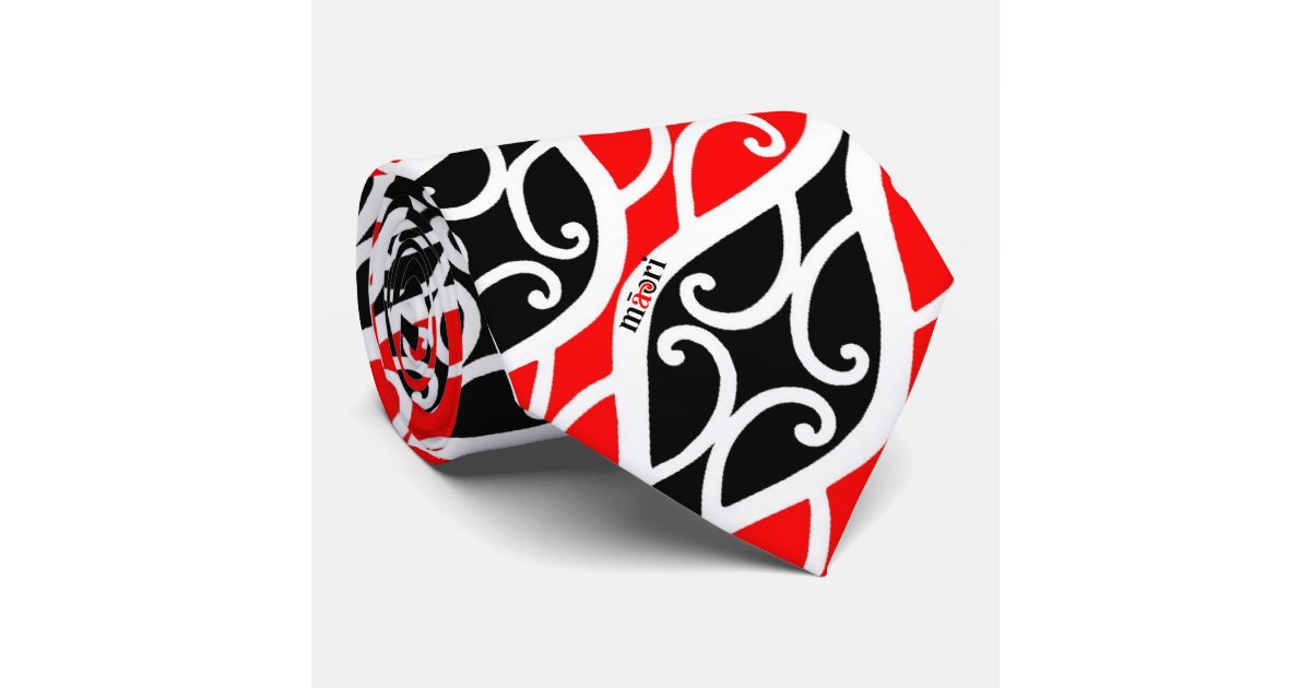 OPUS Traditional Maori Tie | Zazzle.co.nz
