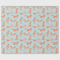 Otter Pattern Wrapping Paper | Zazzle.co.nz