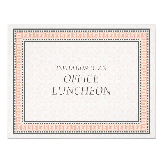 Patterns & Borders 1 Office Lunch Invitation | Zazzle.co.nz