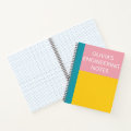 Personalised Name Engineering Graph Paper Pink Notebook | Zazzle.co.nz