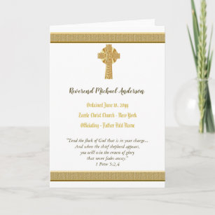 Ordination Invitations | Zazzle NZ