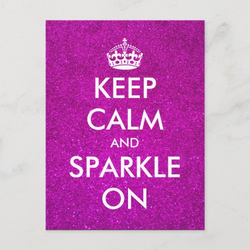 Keep Calm And Sparkle Gifts on Zazzle NZ