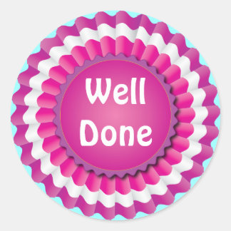 Well Done Stickers | Zazzle.co.nz