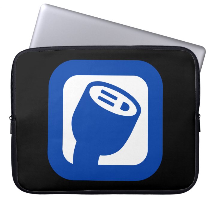 PlugShare Logo Laptop Sleeve | Zazzle.co.nz