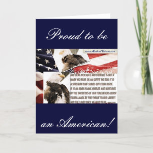 American Flag Red Cards | Zazzle NZ