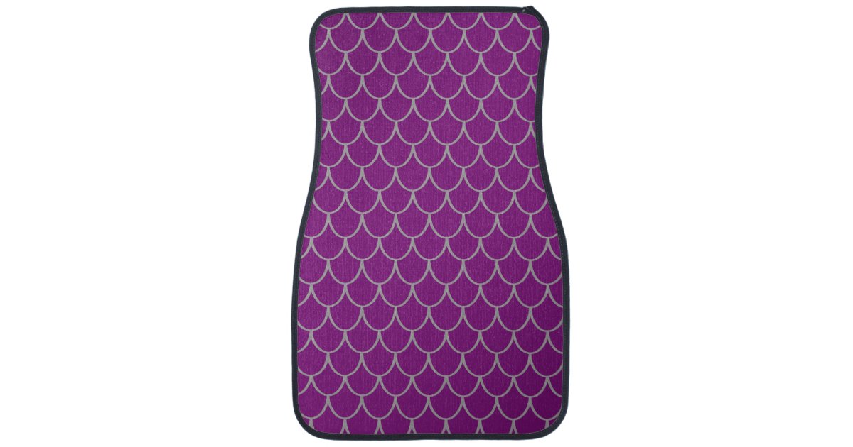 Purple dragon scales car mat | Zazzle.co.nz