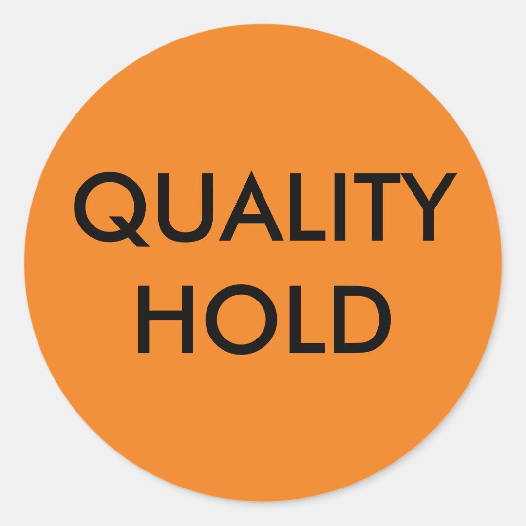 Quality Hold Sticker | Zazzle.co.nz