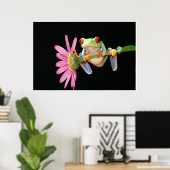 red eyed tree frog poster | Zazzle.co.nz