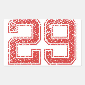 Number 29 Stickers | Zazzle.co.nz