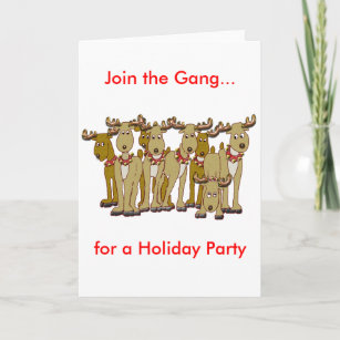 Secret Santa Party Cards | Zazzle NZ