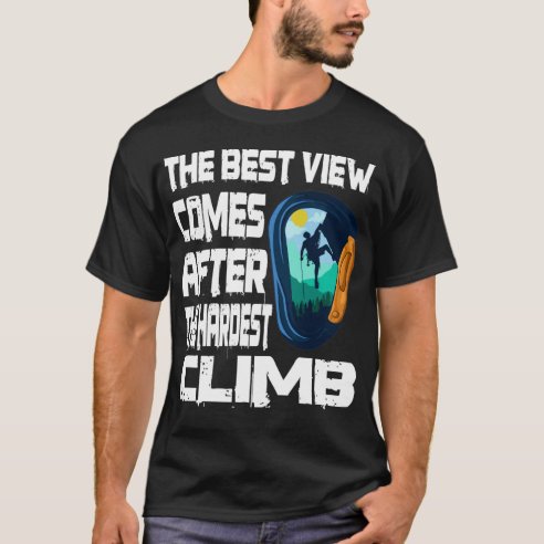 Rock Climbing T-Shirts & Shirt Designs | Zazzle.co.nz