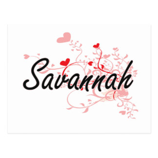 Savannah Name Postcards | Zazzle.co.nz