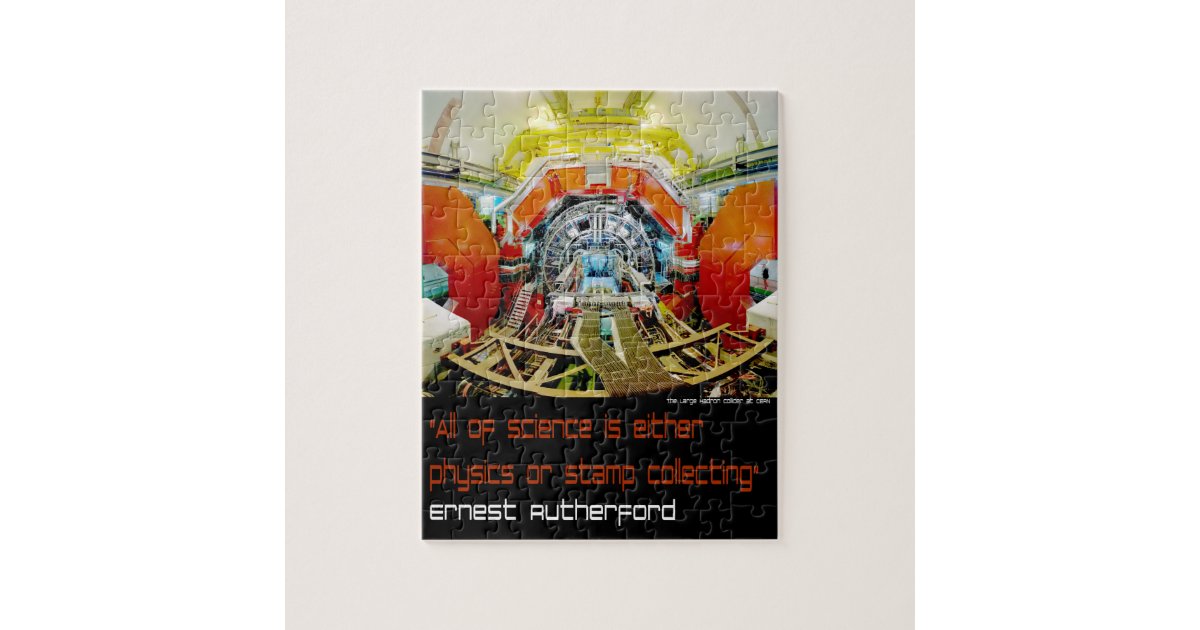 Science is Physics or Stamp Collecting Jigsaw Puzzle | Zazzle.co.nz
