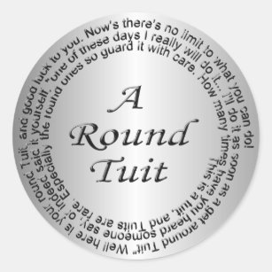 Round Tuit Gifts on Zazzle NZ