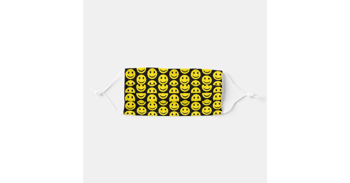 Smily Face | Cloth Face Mask | Zazzle.co.nz