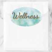 Sticker "Wellness" For Your Good Health. | Zazzle.co.nz