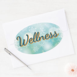 Sticker "Wellness" For Your Good Health. | Zazzle.co.nz