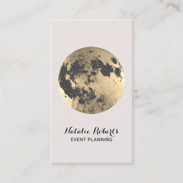 Moon Business Cards | Zazzle NZ
