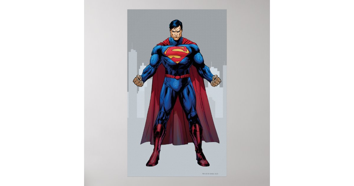 Superman Standing Poster | Zazzle.co.nz