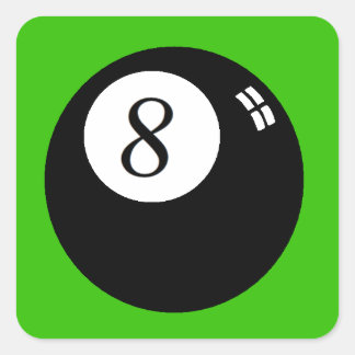 8 Ball Pool Stickers | Zazzle.co.nz