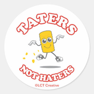 Tater Tot Stickers | Zazzle NZ