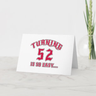 52 Year Old Birthday Cards | Zazzle.co.nz