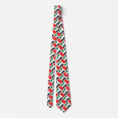 UAE United Arab Emirates Flag Typography Pattern Tie | Zazzle.co.nz