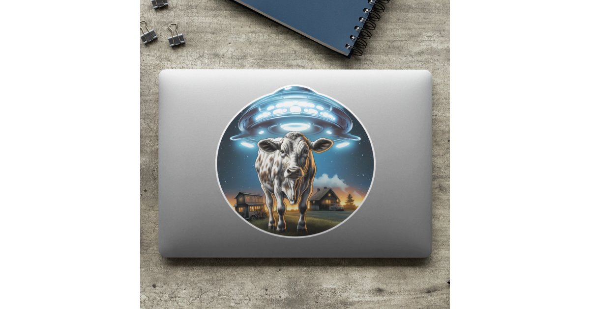 UFO Space Ship Cow | Zazzle.co.nz