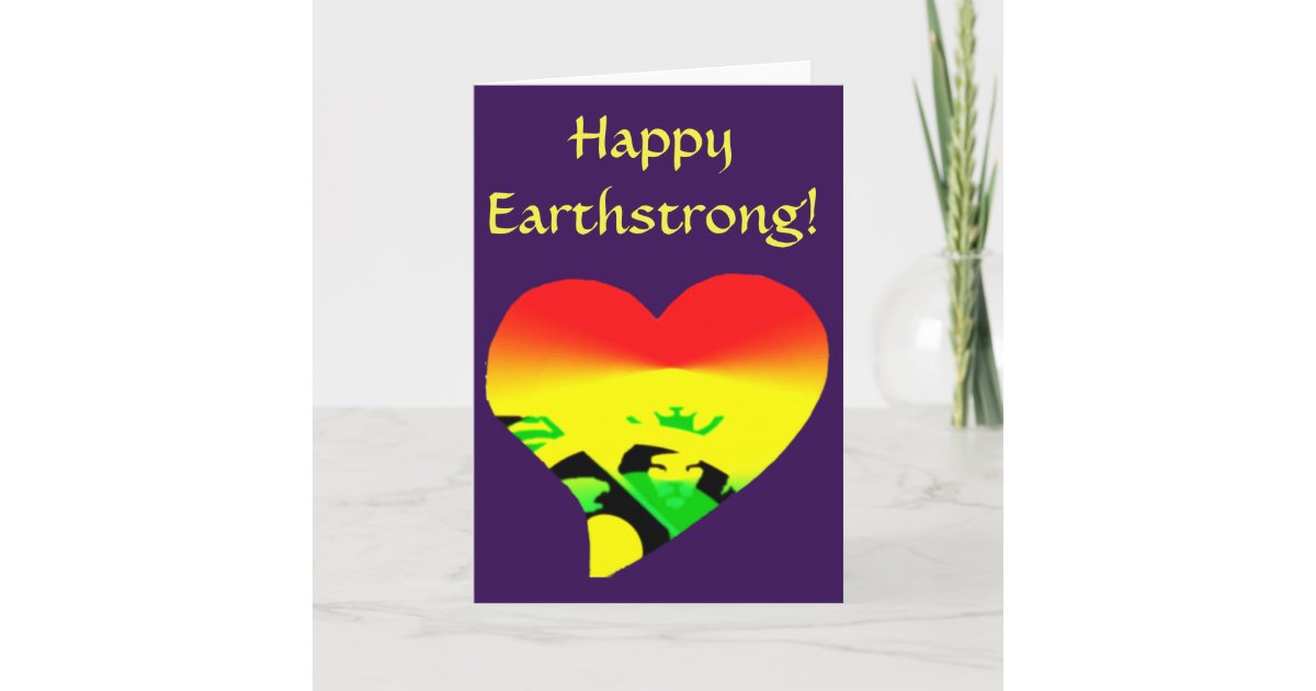 Up! Happy Earthstrong Thank You Card | Zazzle.co.nz