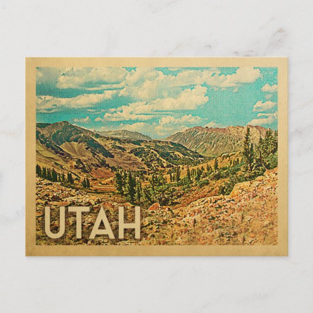 Vintage Utah Postcards | Zazzle NZ