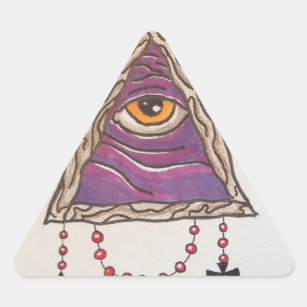 All Seeing Eye Stickers | Zazzle NZ