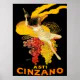 Vintage Asti Cinzano by Cappiello Poster | Zazzle.co.nz