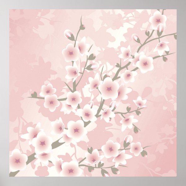 Cherry Blossom Posters & Photo Prints | Zazzle NZ