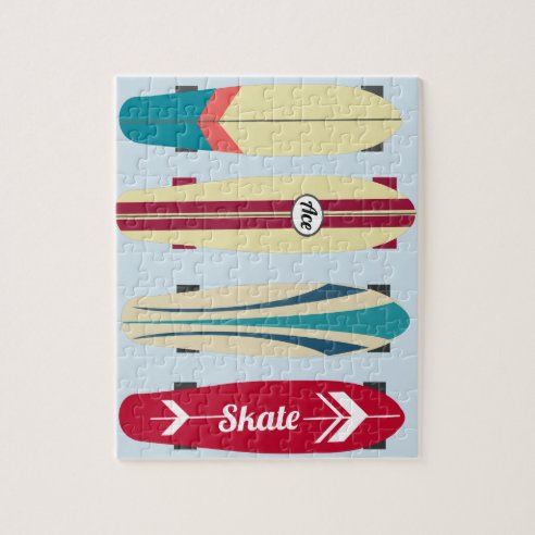 Skateboard Jigsaw Puzzles | Zazzle.co.nz