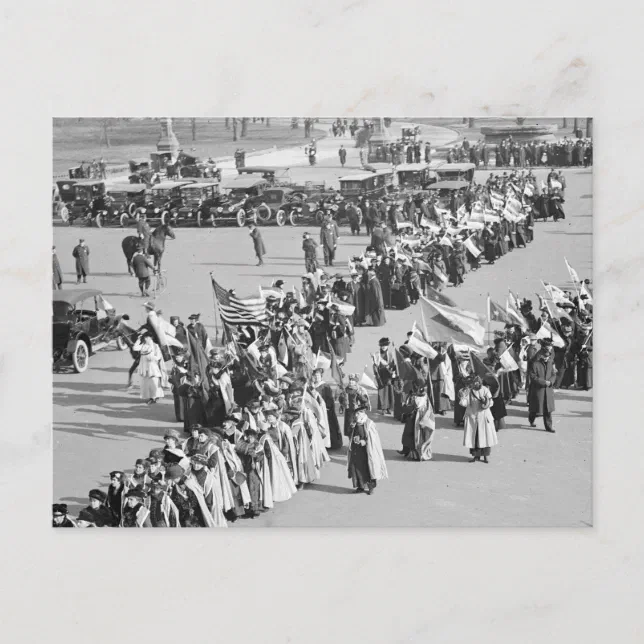 Voting Rights March, 1916 Postcard | Zazzle.co.nz