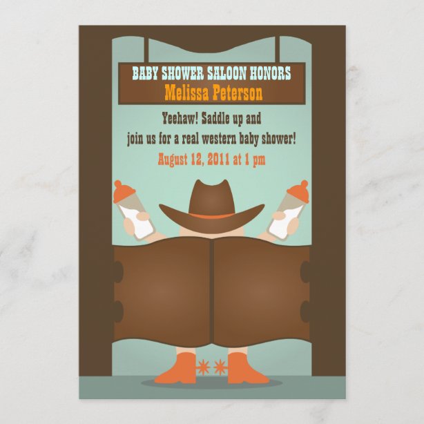 Saloon Invitations | Zazzle NZ