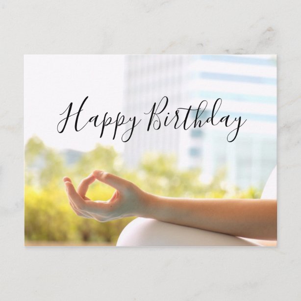 Meditation Birthday Cards | Zazzle.co.nz