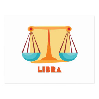 Libra Zodiac Sign Postcards | Zazzle.co.nz